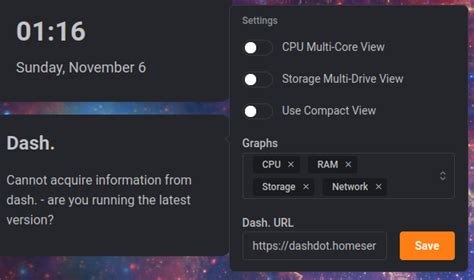 Cant Load Any Dash Dashboard Into Homarr Not Even The Public Demo