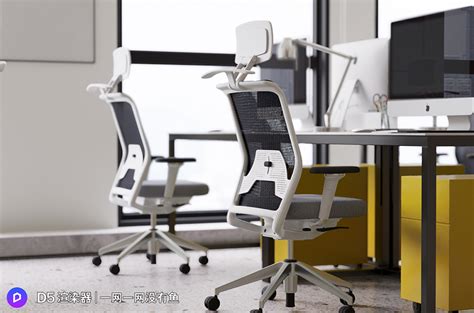 现代办公空间 作品画廊 D5渲染器