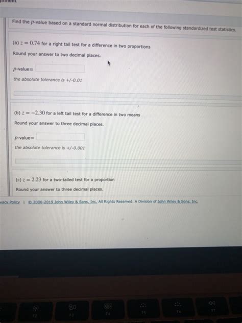 Solved Find The P Value Based On A Standard Normal Chegg