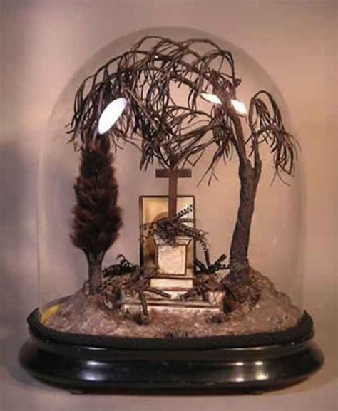 An Example Of A Weirder Victorian Tradition — Creating Domed Memento