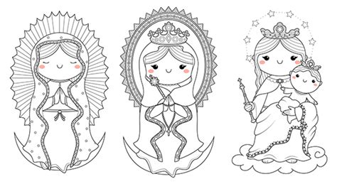 Santos Para Colorear Behance