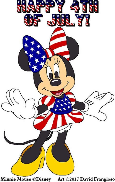 Mickey Mouse 4 Juli Clipart Mickey Mouse July Fourth Red Mouse