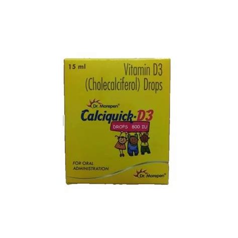 Calciquick D3 15 Ml At Rs 99box In New Delhi Id 2852061087591