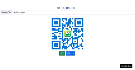 Qrcode Codesandbox