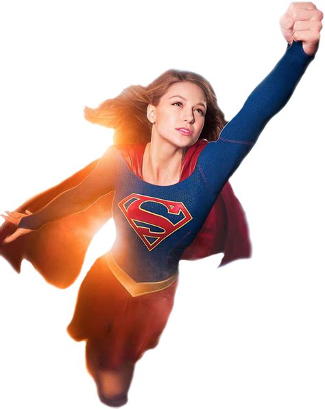 Download Supergirl Flying Heroic Pose
