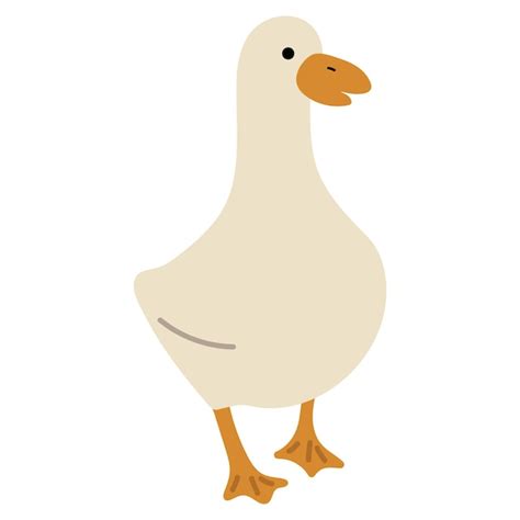 Premium Vector Duck White Single 20
