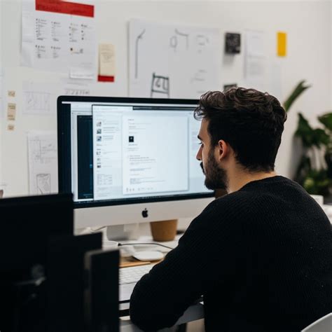a designer creating documentation and resources for using the design