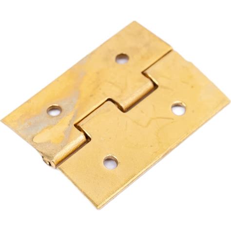 Шкатулочная латунированная петля ALBERTS 20x15 мм, 4 шт. 953348 ...