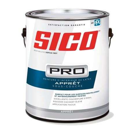 Apprêt Et Scellant Dintérieur Sico Pro Blanc 378 L De Sico Bmr