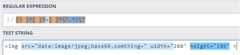 Regex Regular Expression Failed To Find The First Matching