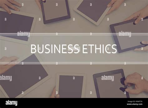 Business Ethics Concept Business Concept Stock Photo Alamy