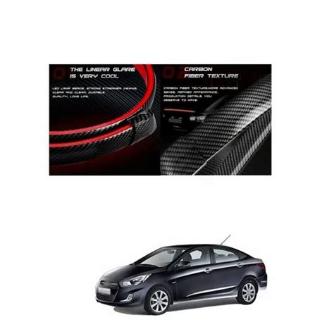 Black Abs Plastic Car Dickyboot Spoiler With Led Light Size Al At Rs