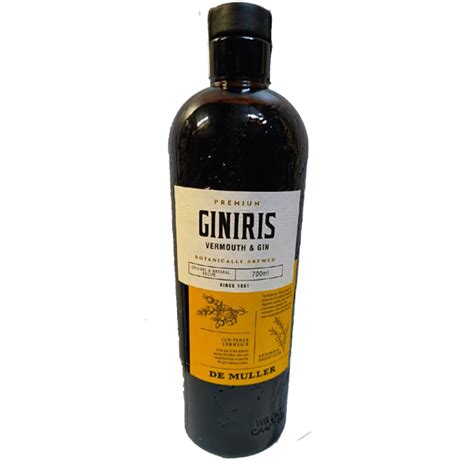 Giniris Vermouth And Gin Premium 0 70 Muller Licores Y Vinos Espiritdevi