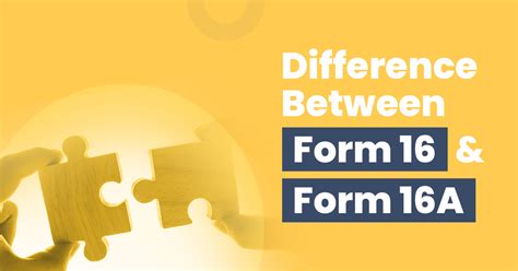 Differences Between Form 16 And Form 16a An Overview Wint Wealth