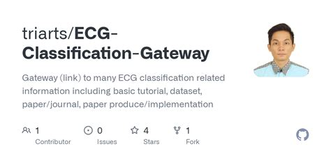 github triarts ecg classification gateway gateway link to many ecg