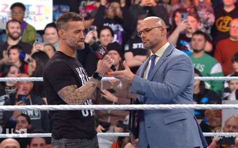 Cm Punk Has Backstage Confrontation On Raw With Ex Wwe Champion Who