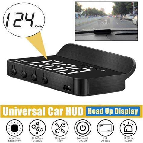 M3 Hud Car Head Up Display Speedometer Monitor On Board Computer Windshield Projector Digital