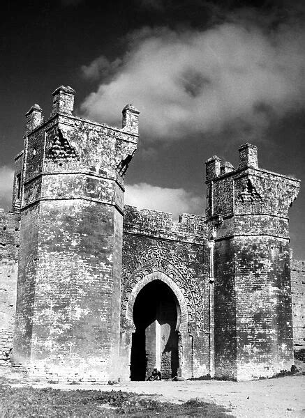 MOROCCO CHELLAH GATE The Merinid Main Gate Our Beautiful Wall Art And