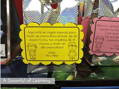 First Week Of School Freebies A Spoonful Of Learning