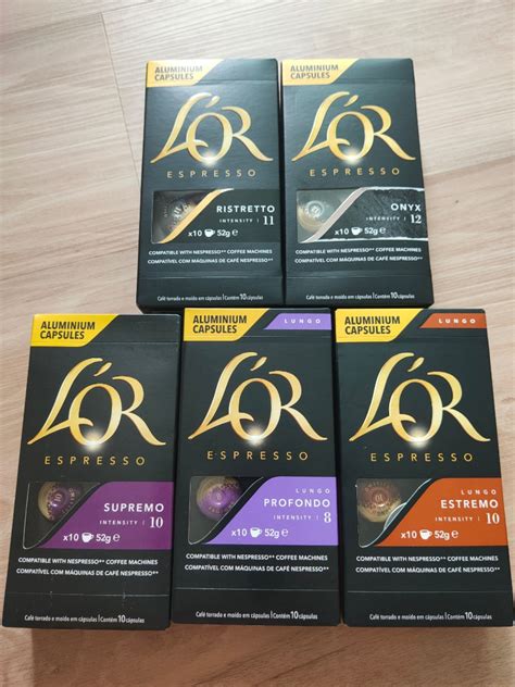 LOR Coffee Capsules Assorted Nespresso Compatible, Food & Drinks ...
