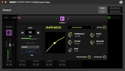 RØdecaster Video User Guide Audio Features And Settings RØde