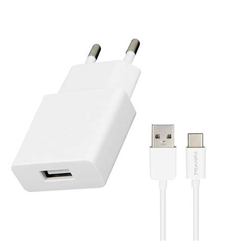 Chargeur Traxdata M10 Usb Vers Type C Blanc Au Meilleur Prix En Tunisie