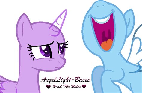 Mlp Fim Base Nr7 By Angellight Bases On Deviantart