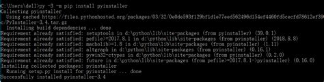 pyinstaller库基本使用 walle ok 博客园