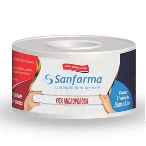 Fita Microperfurada Sanfarma 25x4 5m
