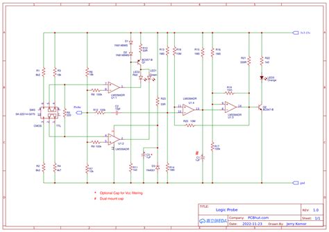 Logic Probe Ttl Cmos Oshwlab