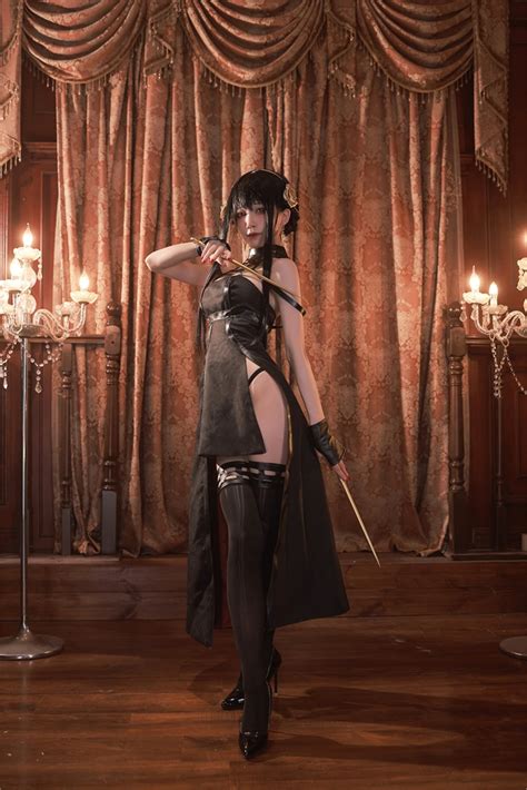 Ero Cosplay Yor Forger Set Aqua 水淼 Yor Forger 14 Porn Pic Eporner