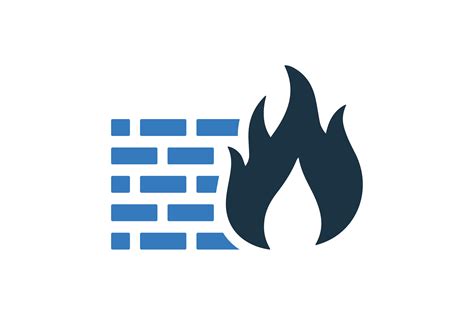 Protection Firewall Icon Graphic By Dhimubs124s Creative Fabrica