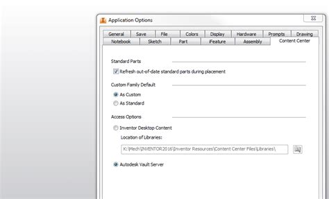 inventor vault content center not refreshing autodesk community