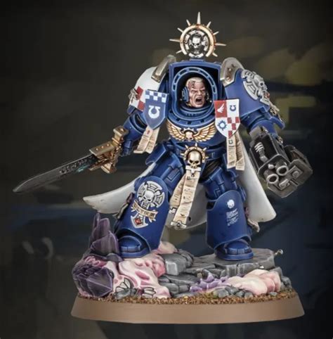 SPACE MARINE TERMINATOR Captain Warhammer 40K Leviathan 18 00
