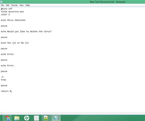 How To Create A Fake Virus Batch File 4 Steps Instructables