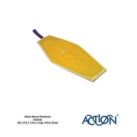 Action® Ulnar Nerve Protector 48 X 21 6 X 1 3cm Large Velcro Strap