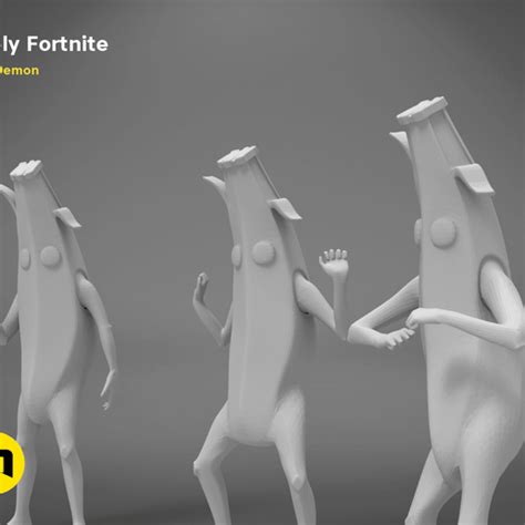Obj File Peely Fortnite Banana Figures・model To Download And 3d Print