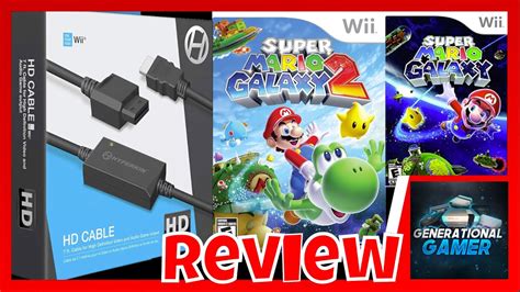 Hyperkin Nintendo Wii Hdmi Cable Review Super Mario Galaxy And Super