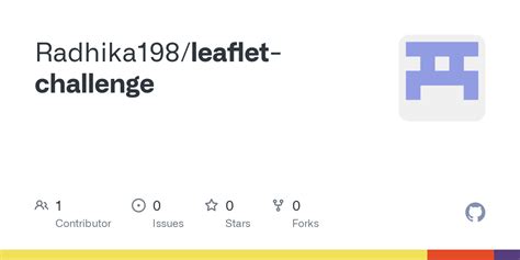 GitHub Radhika198 Leaflet Challenge