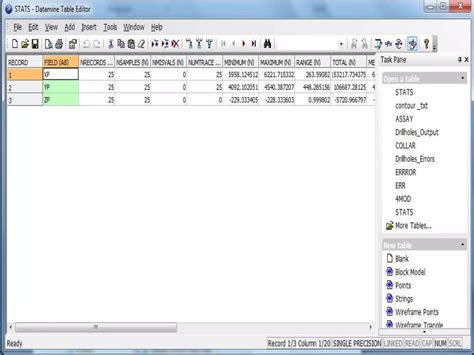 Reserve Estimation Using Datamine Software Pptx Geology Science