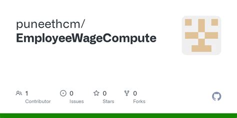 GitHub Puneethcm EmployeeWageCompute