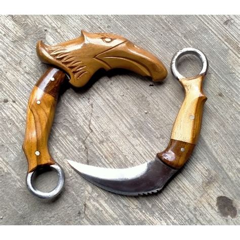 Jual Gratis Ongkir Cod Karambit Silat Coklat Shopee Indonesia