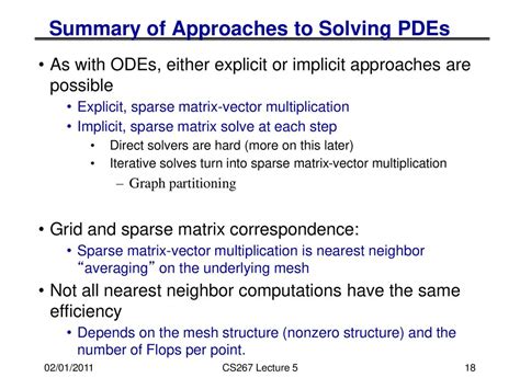 Cs 267 Sources Of Parallelism And Locality In Simulation Part 2 Ppt Download