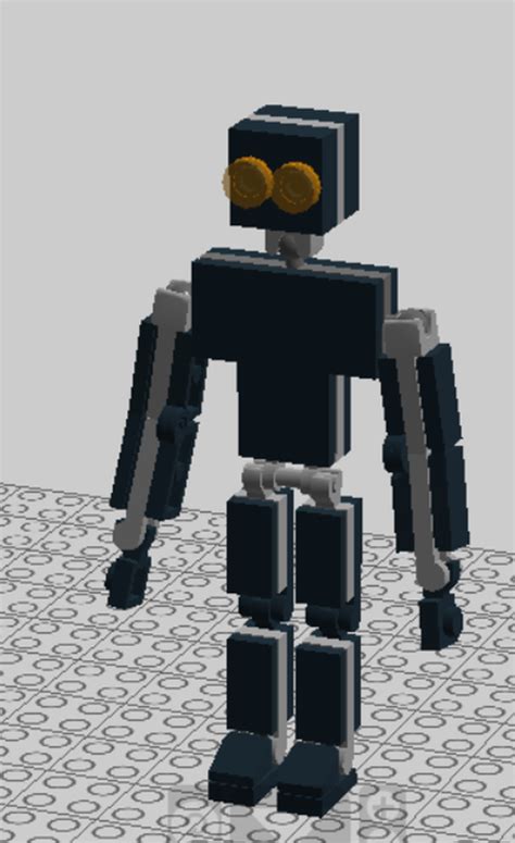 Lego Moc Mini Robot By Sachro Rebrickable Build With Lego