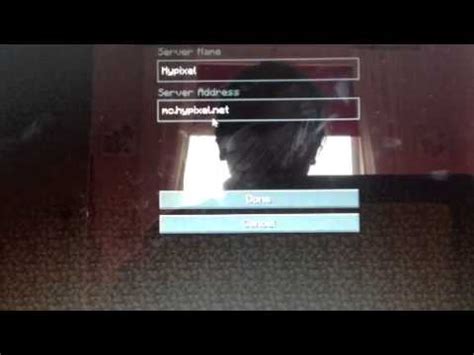 How To Conect To The Hypixel Server And The Hive Server YouTube