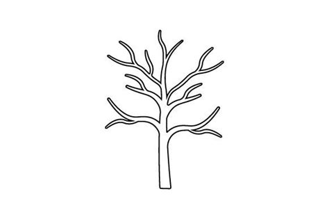 Simple Leafless Tree Drawing