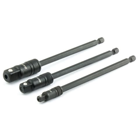 Darpro 81017 3pc 6 Long Locking Socket Adapter Set Darpro Inc
