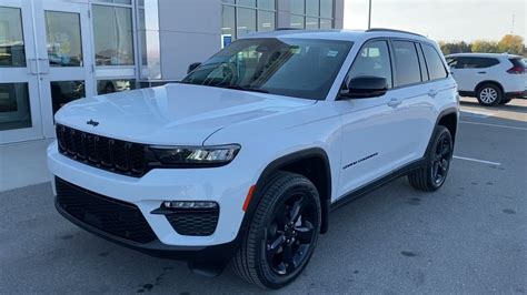 2023 Jeep Grand Cherokee Limited Black Appearance Youtube