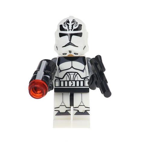 Wolf Pack Clone Trooper Custom Star Wars Minifigure Mini Figures Star Wars Background Clone