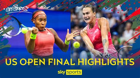 Coco Gauff Vs Aryna Sabalenka Us Open Final Highlights Tennis News